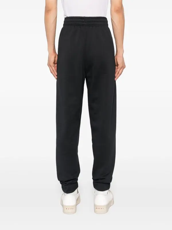 Maison Kitsuné Flash Fox Patch Sweatpants - Black