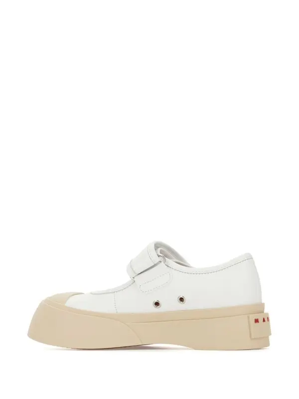 Marni Mary Jane Ballerinas - White