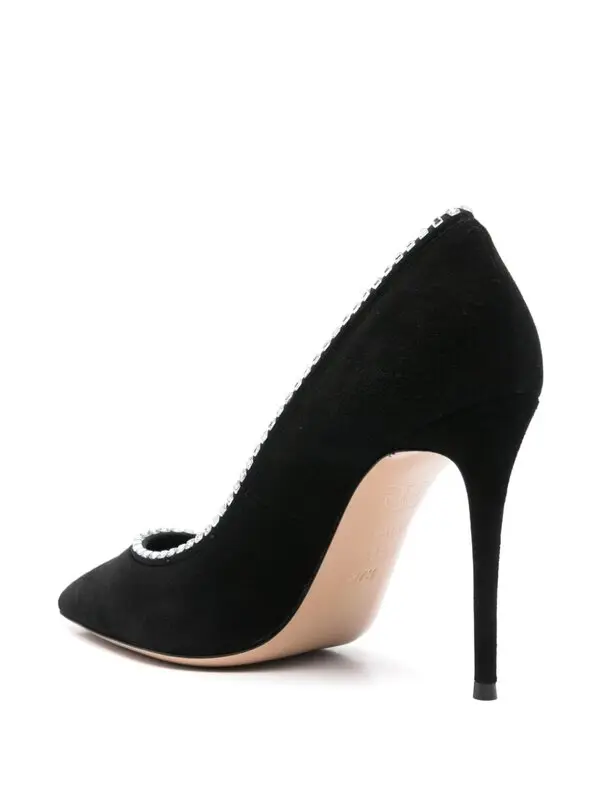 Casadei 100mm Crystal-embellished Pumps