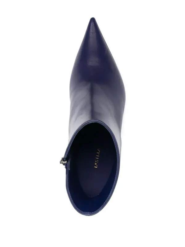 LE SILLA 80mm Bella Ankle Boots - Blue
