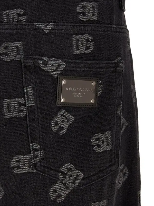 Dolce & Gabbana Monogram Jeans