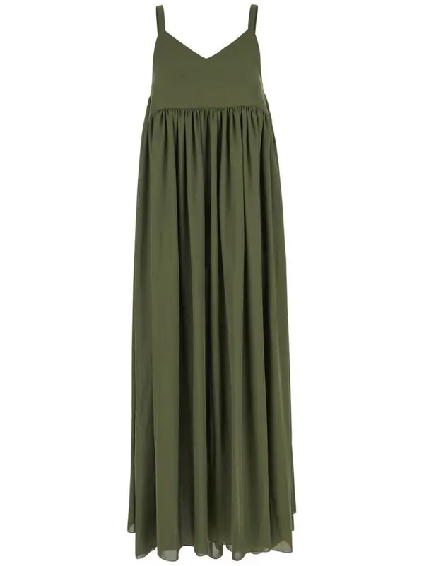 BALLANTYNE V-neck Maxi Dress