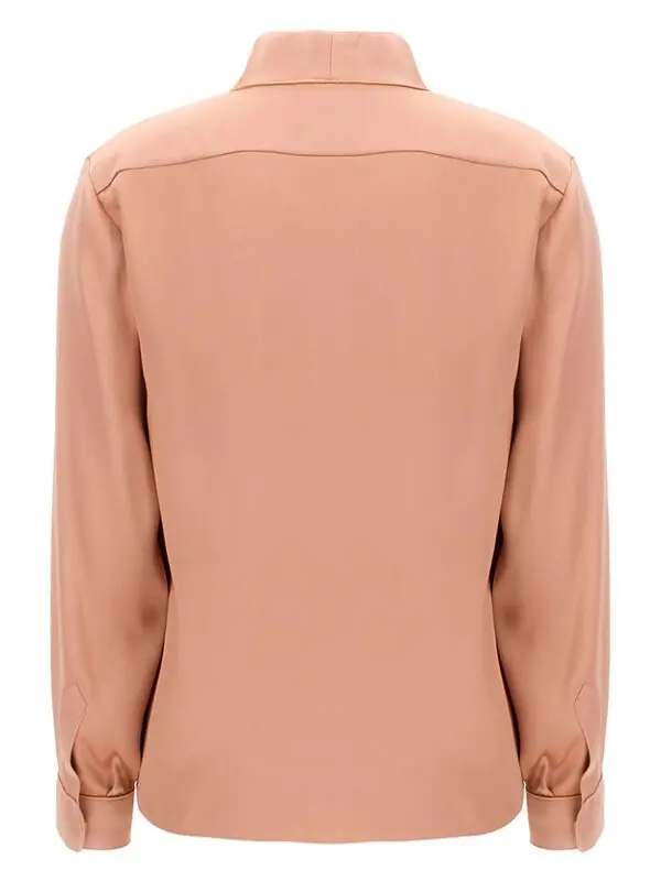 Giorgio Armani Silk Wrap Blouse