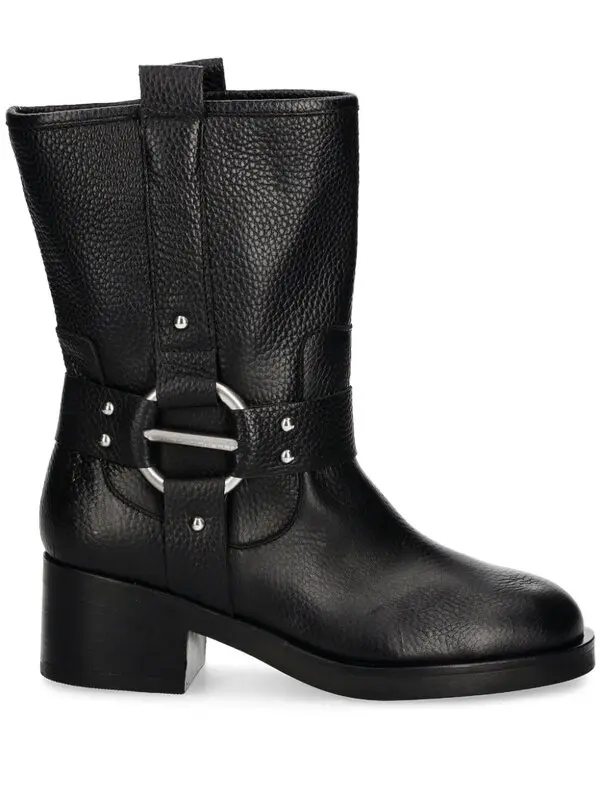 Karl Lagerfeld 55mm Brooklyn Leather Boots