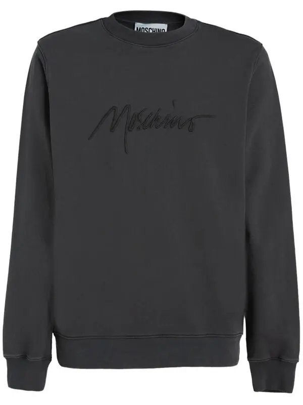 Moschino Logo-embroidered Sweatshirt