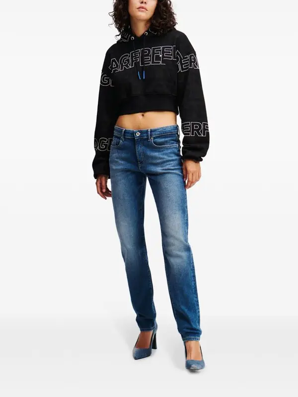Karl Lagerfeld Mid-rise Slim Jeans