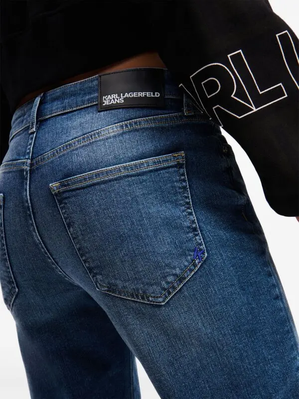 Karl Lagerfeld Mid-rise Slim Jeans