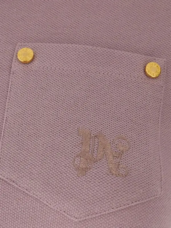 Palm Angels Pique Polo Dress