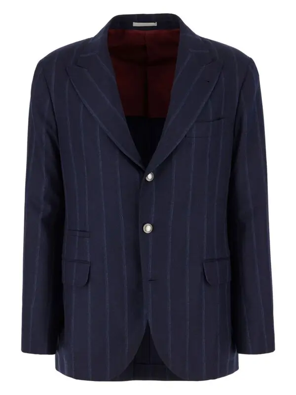 Brunello Cucinelli Striped Suit