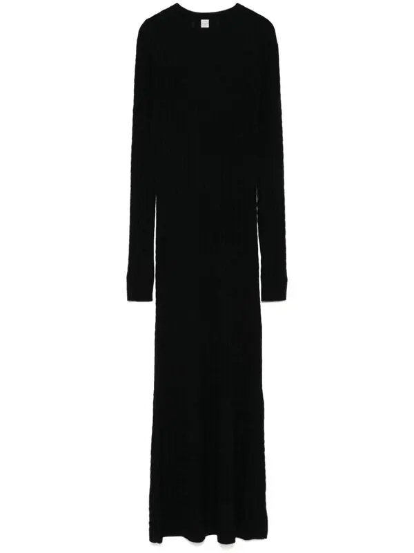 strapless open back dress Funnel Neck Sweater Dress in Soft Jersey main image 1
