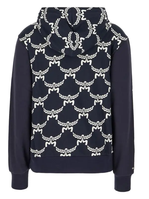 Mcm Printed Cotton Hoodie