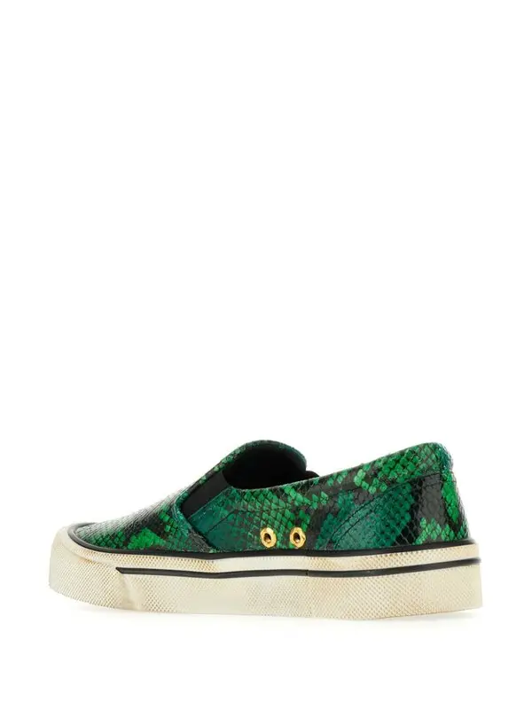Bally Printed Slip-on Sneakers