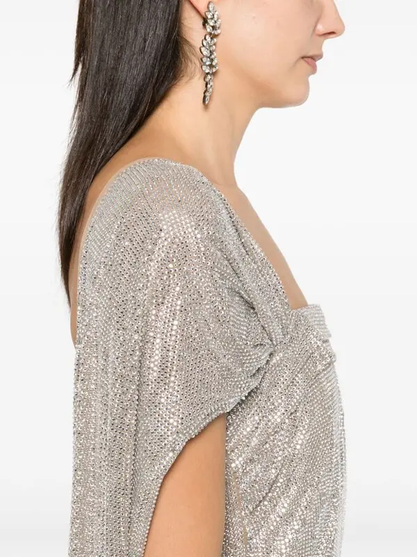 Giuseppe Di Morabito Crystal-embellished Gown
