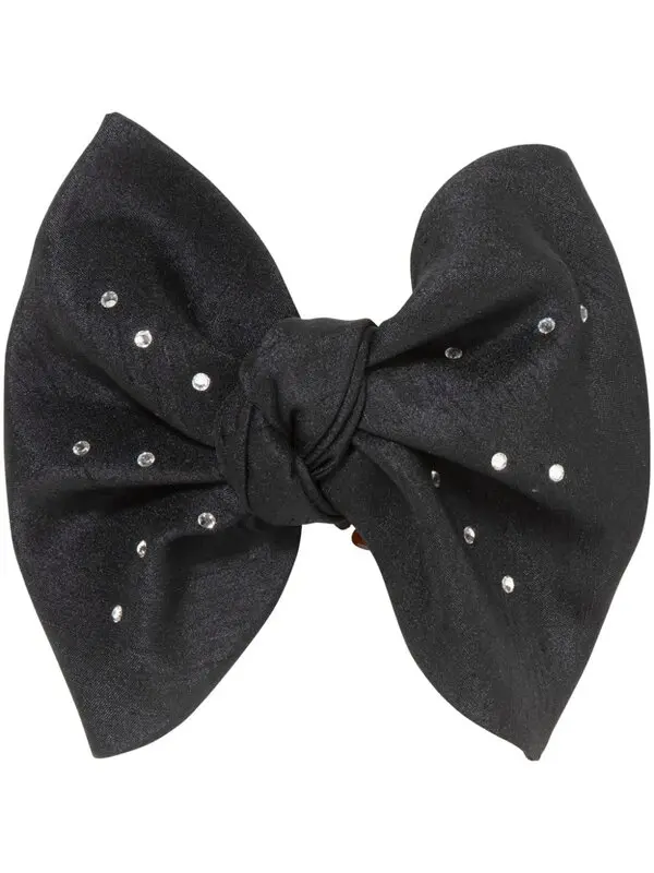 JENNIFER BEHR Leonor Bow Clip - Black
