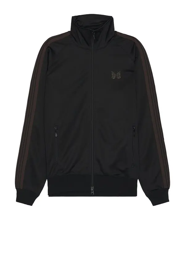 Needles Poly Smooth Track Jacket In In Black - 40% Off | Editorialist