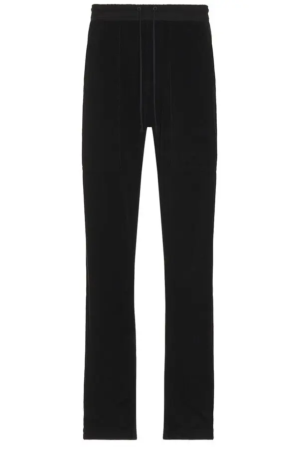 Saint Laurent Cargo Jogging Pant In Black
