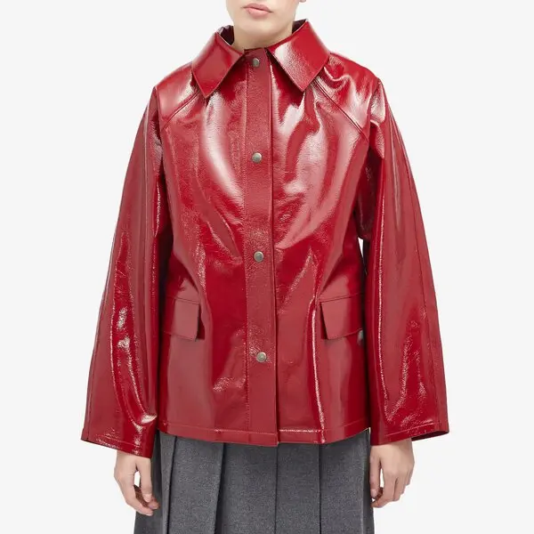 KASSL EDITIONS Original Hip Lacquer Wool Jacket