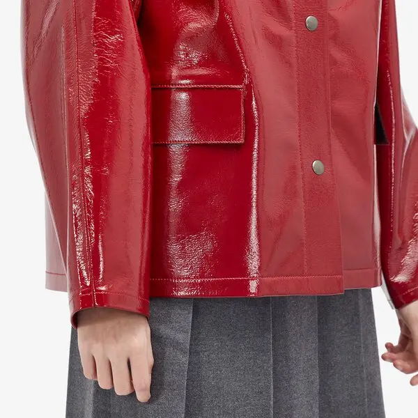 KASSL EDITIONS Original Hip Lacquer Wool Jacket