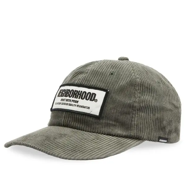 NEIGHBORHOOD Corduroy Cap - Olive Drab