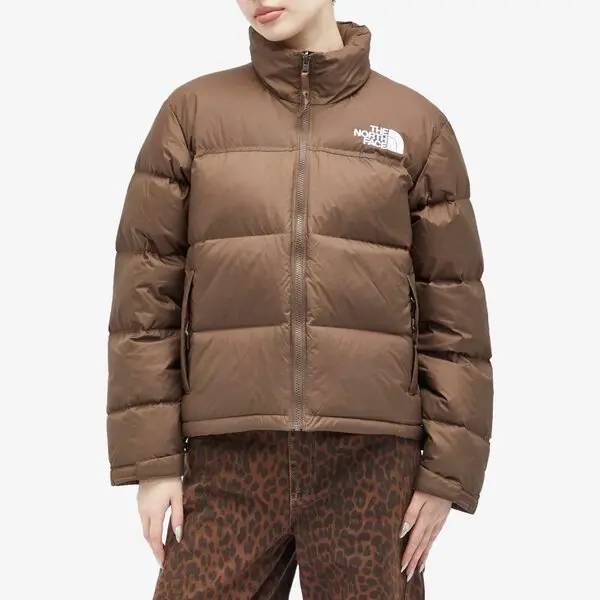 The North Face 1999 Retro Nuptse Jacket In Brown - 40% Off