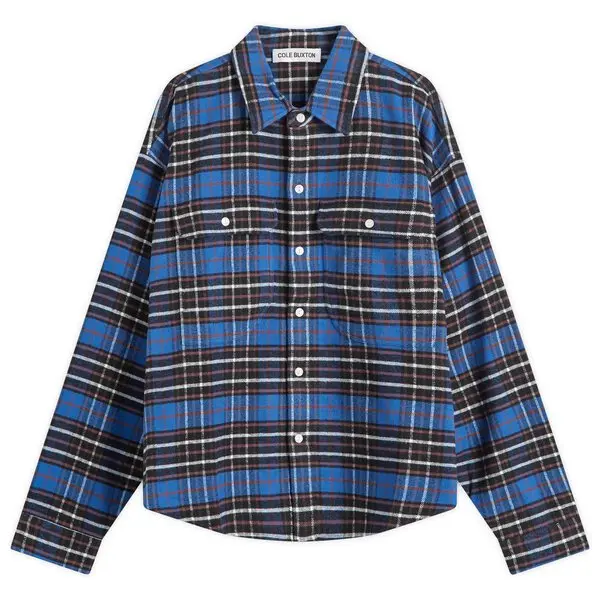 COLE BUXTON Aw24 Flannel Check Shirt