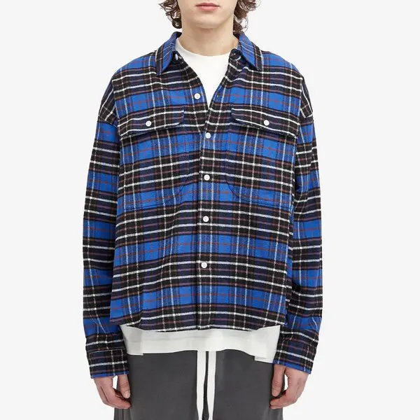 COLE BUXTON Aw24 Flannel Check Shirt