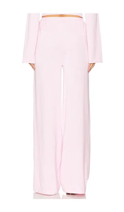 SNDYS. August Button Pants - Pink