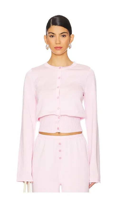 SNDYS. Button Up August Top - Pink