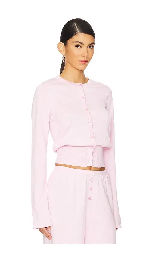 SNDYS. Button Up August Top - Pink