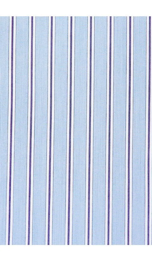 Simkhai Kittiya Stripe Midi Dress - Harbour Blue Stripe