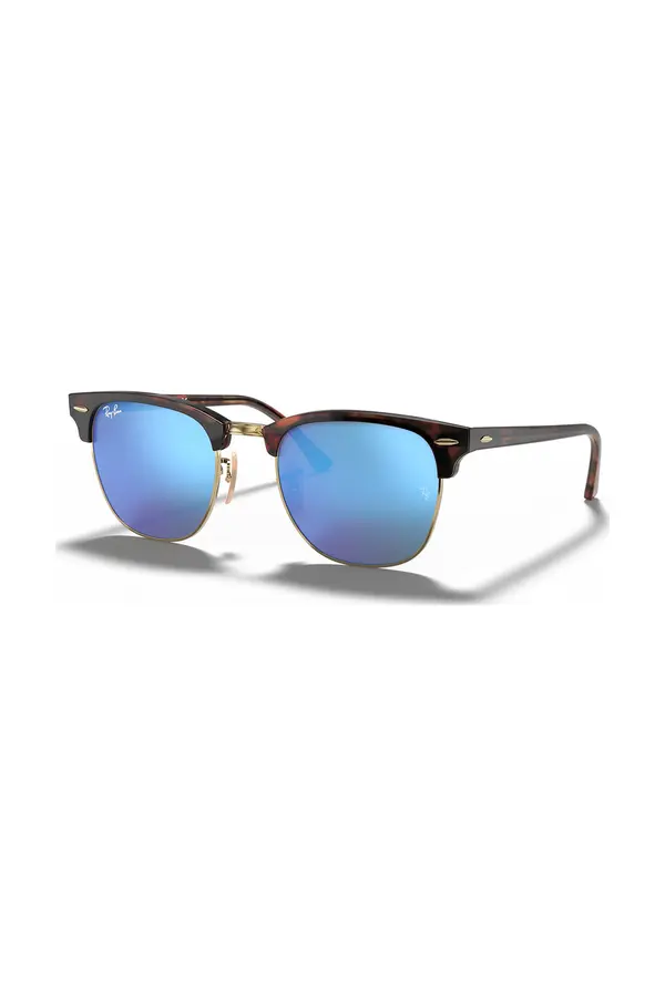 Ray-ban Clubmaster Flash Lenses Sunglasses - Blue