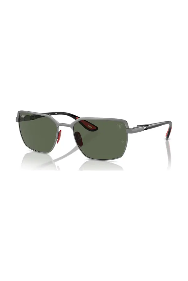 Ray-ban Rb3743m Scuderia Ferrari Collection Sunglasses - Green