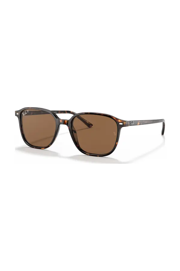 Ray-ban Tortoise Square Sunglasses - Brown