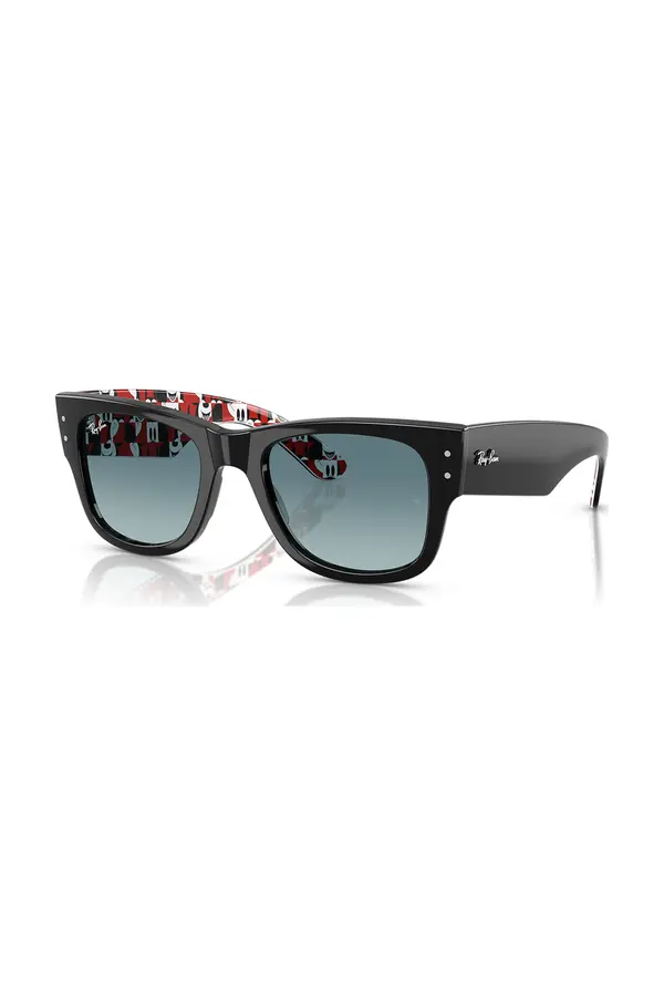 Ray-ban Mega Wayfarer Disney Mickey Mouse Deconstructed Sunglasses - Black