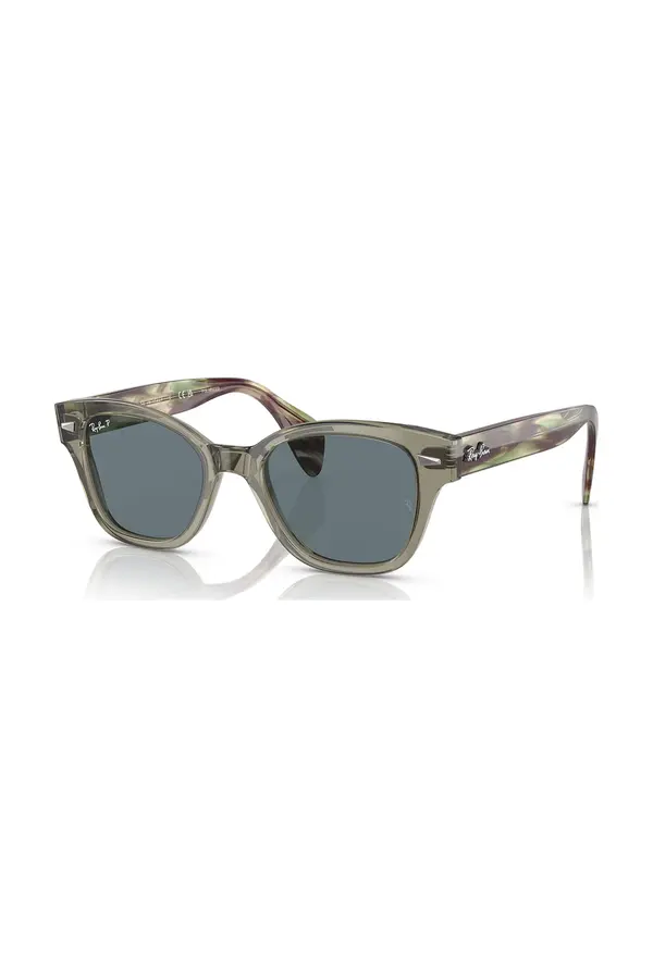 Ray-ban Square Sunglasses - Blue