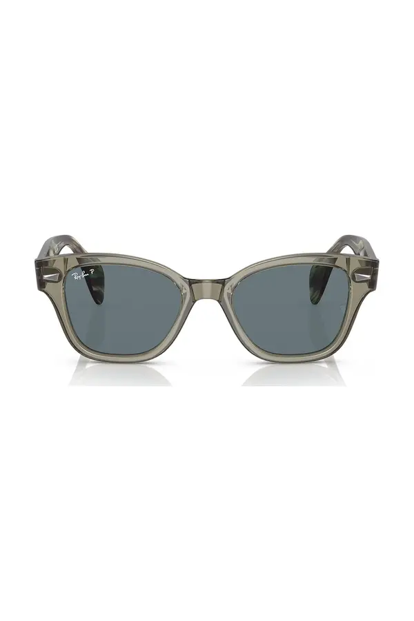 Ray-ban Square Frame Sunglasses - Blue