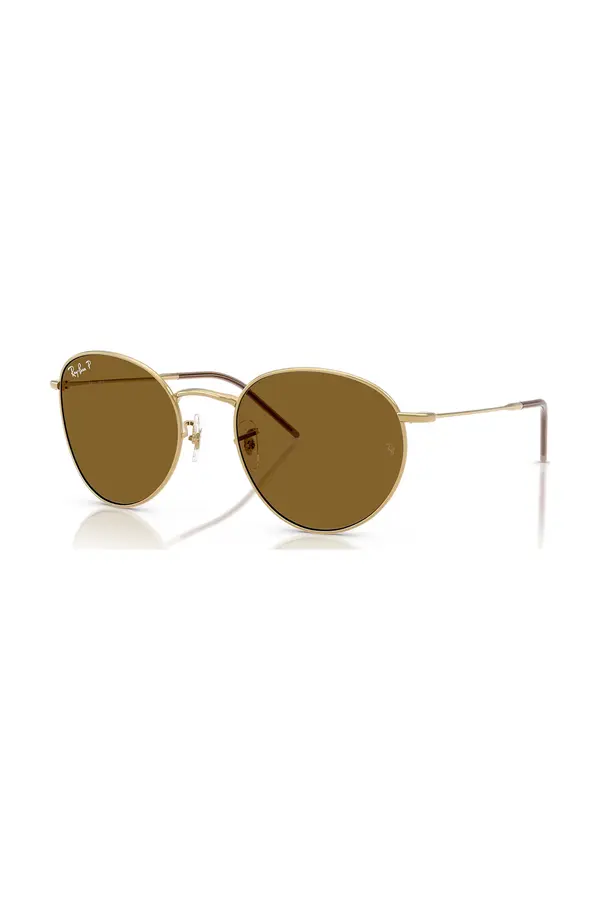 Ray-ban Round Reverse Sunglasses - Green
