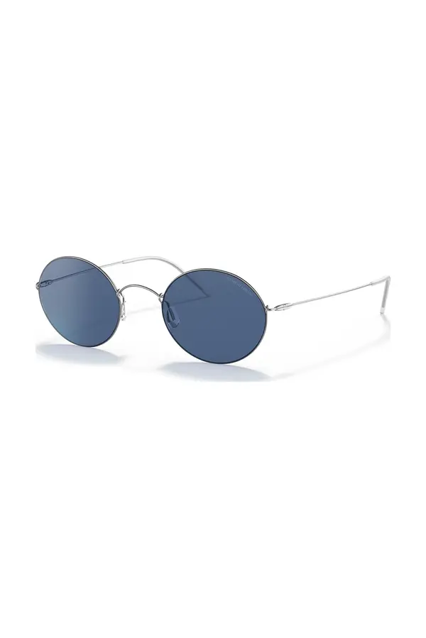Giorgio Armani Oval Sunglasses - Blue