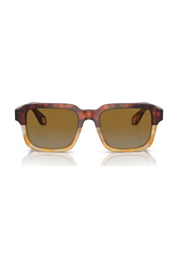 Giorgio Armani Rectangle Sunglasses - Yellow
