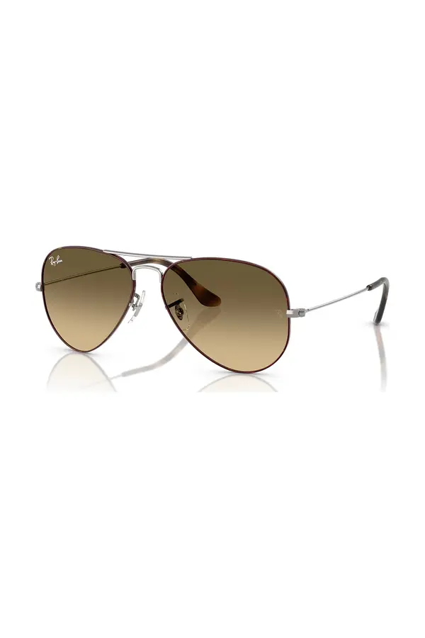 Ray-ban Aviator Large Metal Sunglasses - Brown