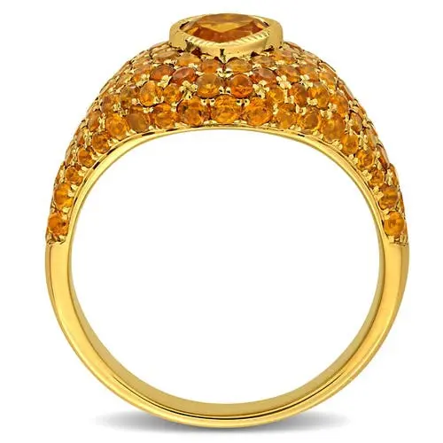 JULIANNA B. Heart Cluster Cocktail Ring
