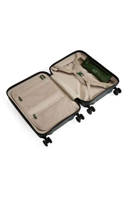 ANTLER Icon Stripe Pocket Carry-on Suitcase - Taupe