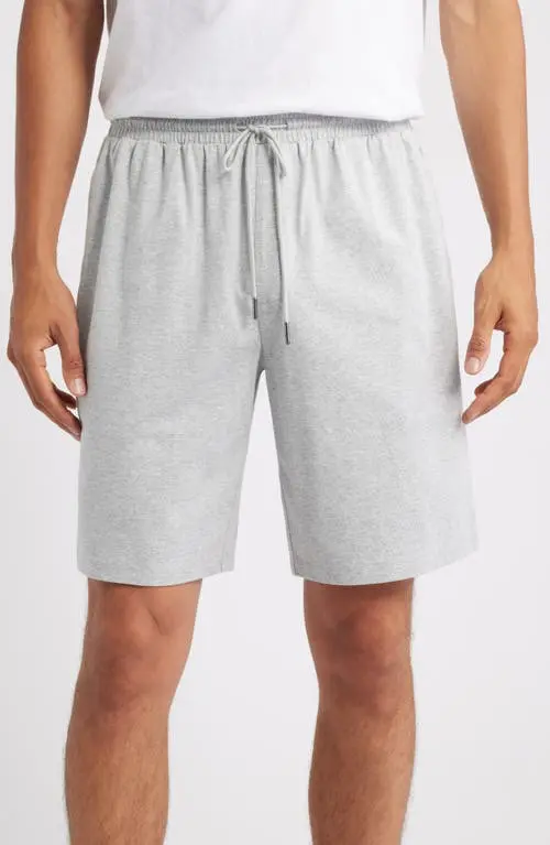 Nordstrom Cotton & Tencel® Modal Lounge Shorts - Grey Heather