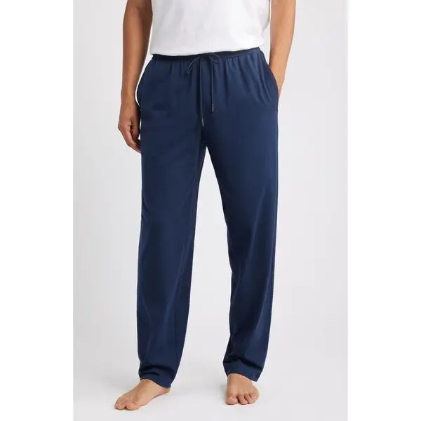 Nordstrom Cotton & Tencel® Modal Lounge Pants - Navy Still