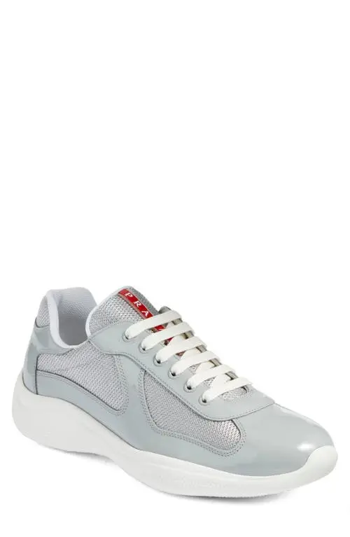 Prada America's Cup Sneaker - Perla/ Argento