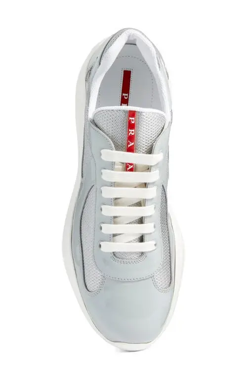 Prada America's Cup Sneaker - Perla/ Argento