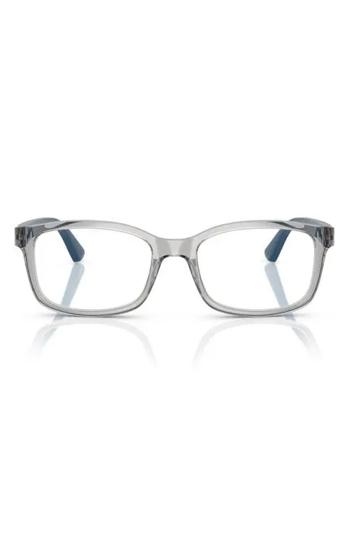 VOGUE 48mm Pillow Eyeglasses - Transparent Grey