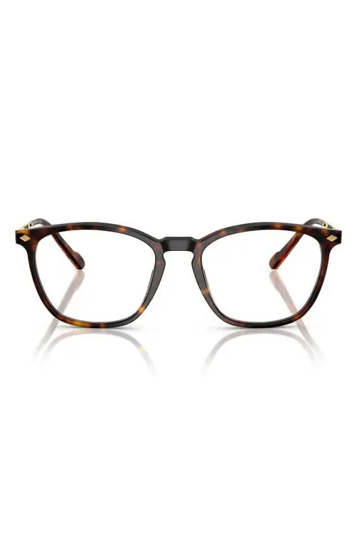 VOGUE 53mm Pillow Optical Glasses - Dark Havana