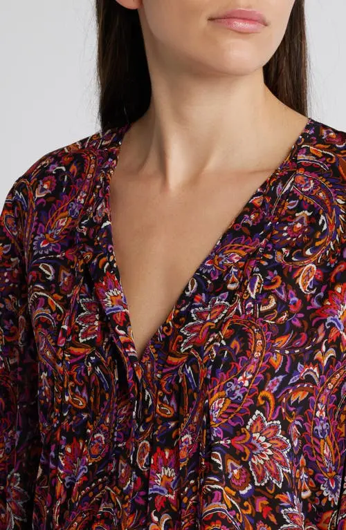 Kobi Halperin Roxanne Paisley Print Top