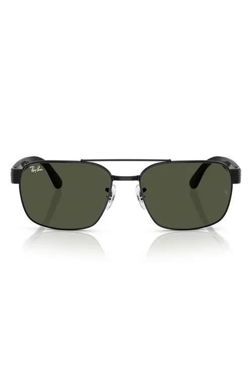 Ray-ban 58mm Square Sunglasses - Black